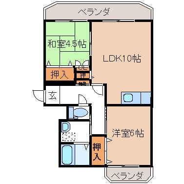 グリーンヒルズⅠ 103 （2LDK） - （有）アートライフ 公式ホームページ